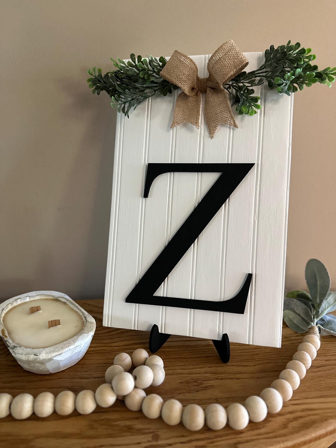 Shabby Monogram Decor/monogram/home Decor/wood Decor/wood Letter/shelf ...
