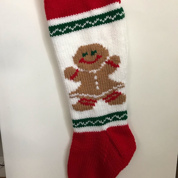 Gingerbread Stocking - Etsy
