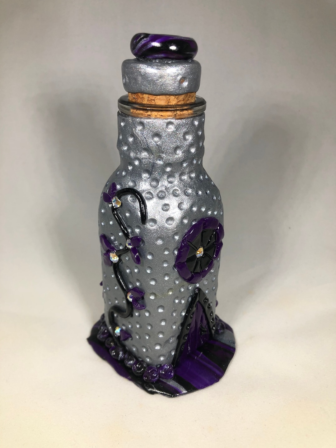 Silver and Purple Tooth Fairy Castle - Etsy