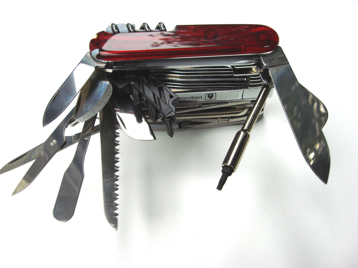 Very Rare Victorinox Swisschamp XXLT With Butane Lighter - Etsy