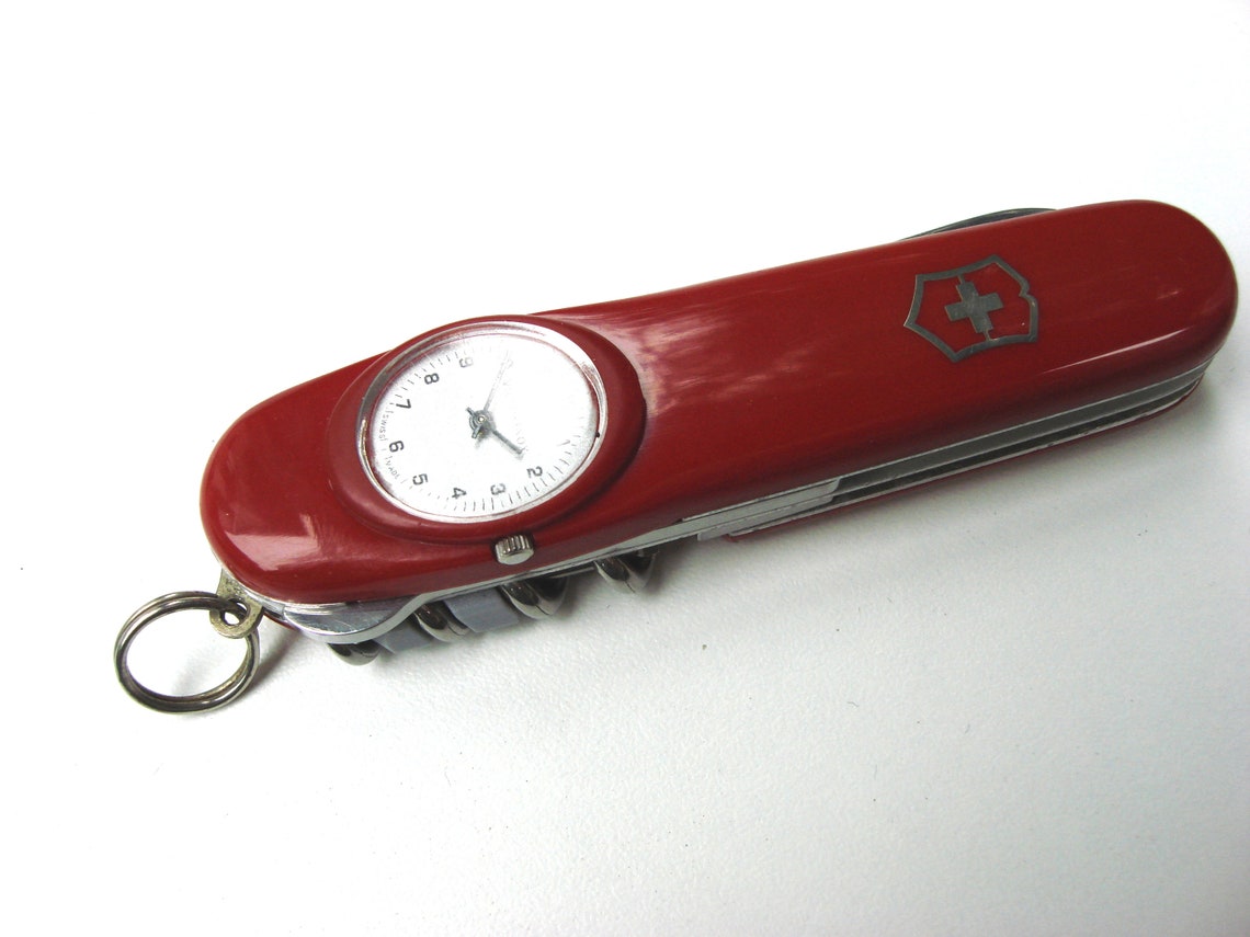 Victorinox Time Keeper Swiss Army Knife Discontinued Model - Etsy