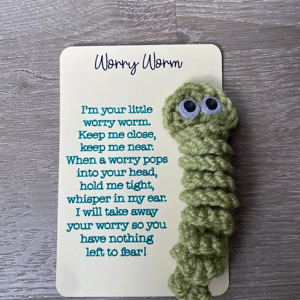 Worry Worm - Etsy