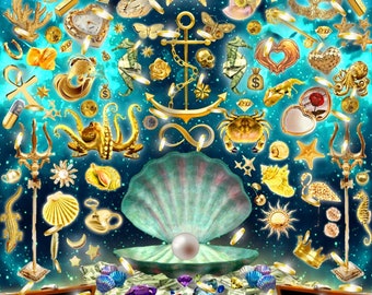 Prosperity Poster Witch Altar - Portal Vision Board Sigil Manifestation ...