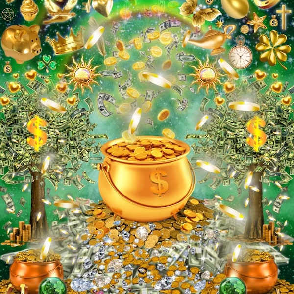 Pot of Gold Poster - Etsy