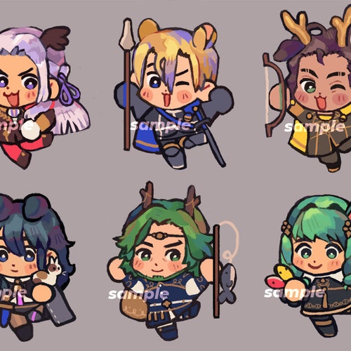 Dimitri X Felix Fire Emblem Three Houses Print A5 | Etsy