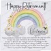 Happy Retirement Card, Personalised Retirement Card With Poem Verse, on ...