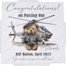 Passing Out Card, Personalised RAF Royal Air Force Passing Out Parade ...