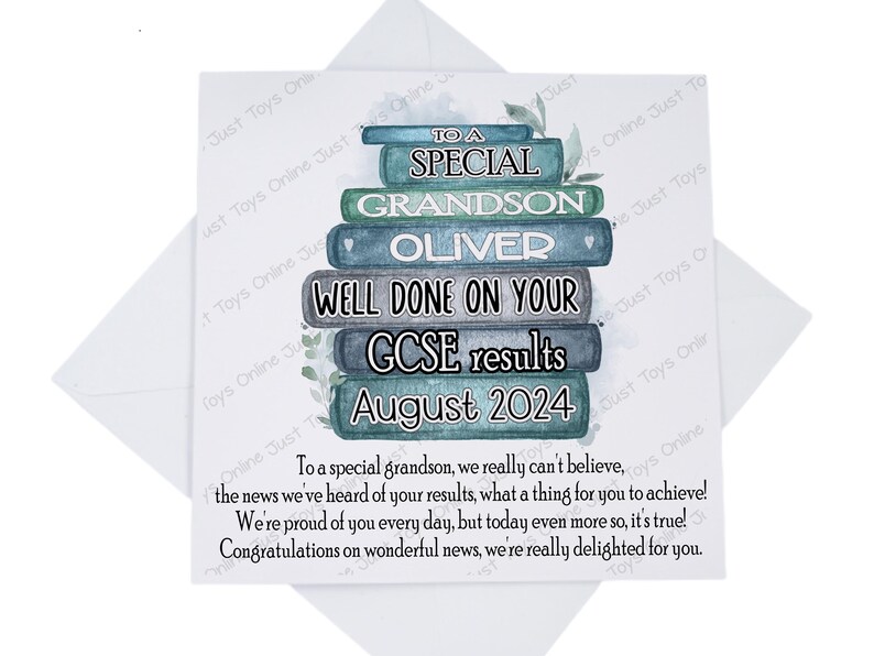 Congratulations on Your GCSE A Level Results Card, Well Done Results ...