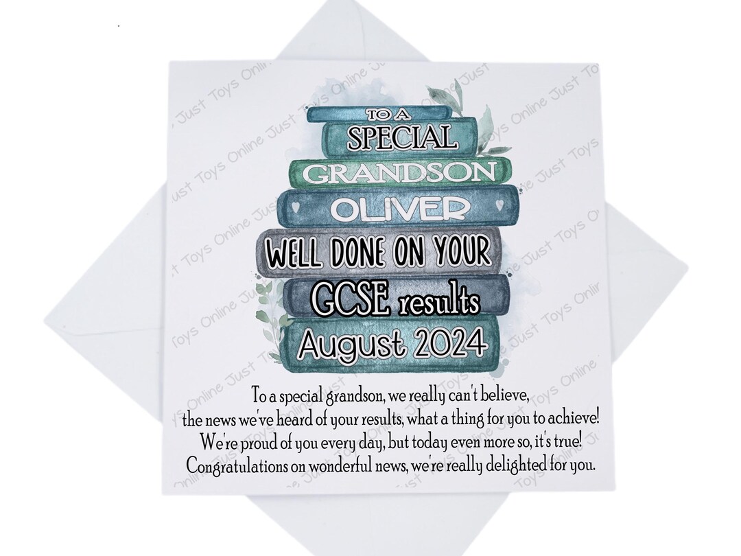 Congratulations on Your GCSE A Level Results Card, Well Done Results ...