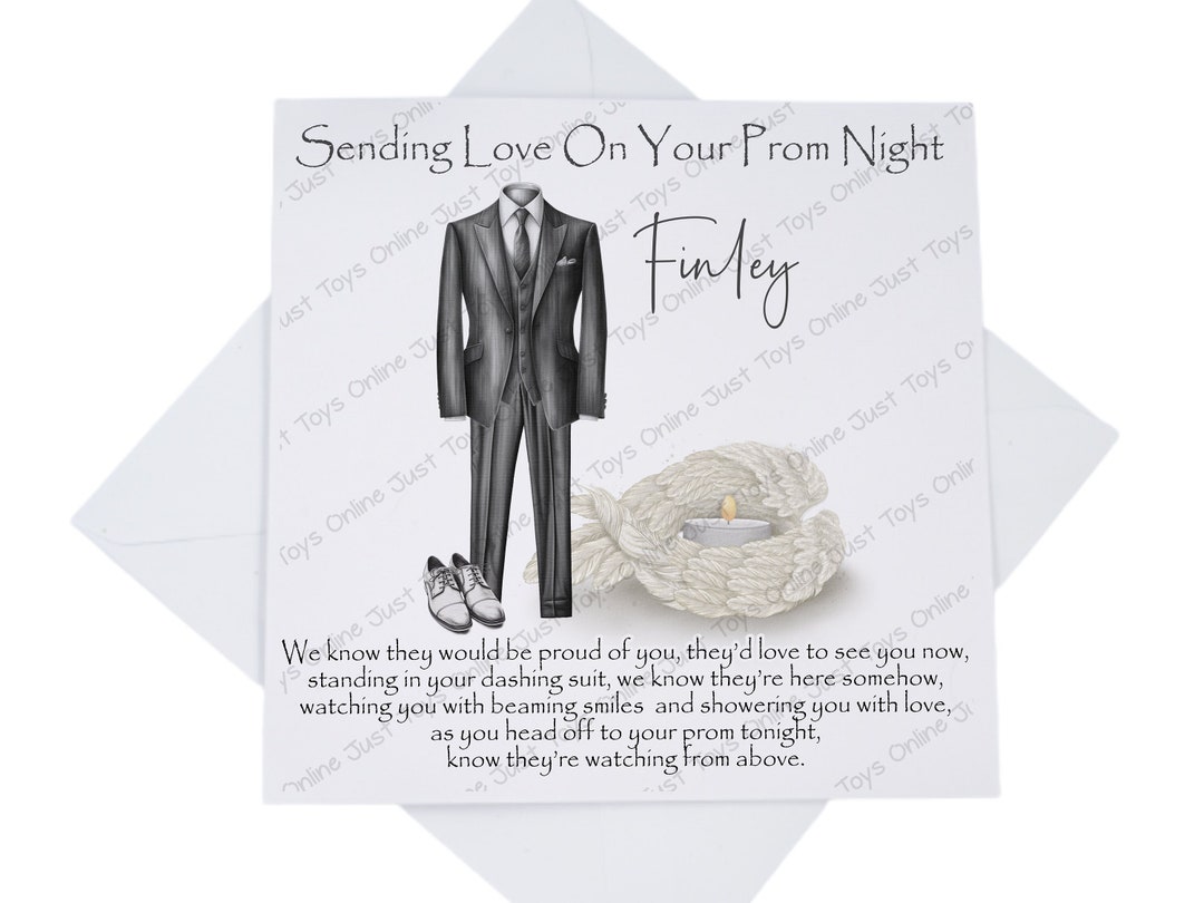 Thinking of You on Your Prom Night, Prom Without Loved One Card, Card ...