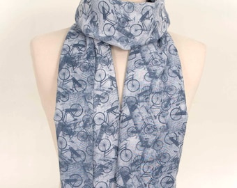 Bicycle scarf | Etsy