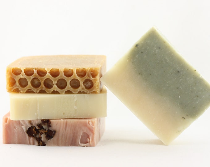 Soap Selection Gift Box, Choose 4 All Natural, Hand Made Soaps to ...