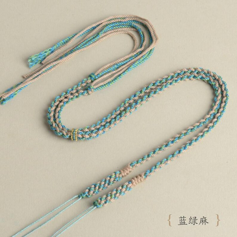 Hand-woven Cord Necklace Chinese Knot: Polyester Pendant Accessories ...