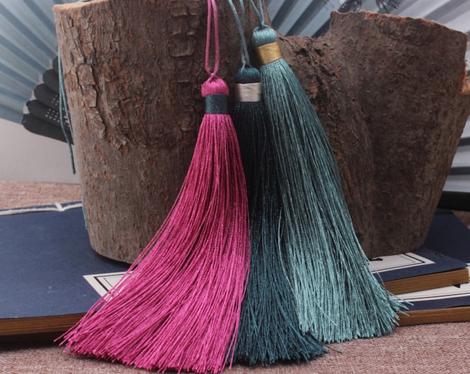 32 Color to Choose1pc 120mm White Jade Silk Tassel tassel - Etsy