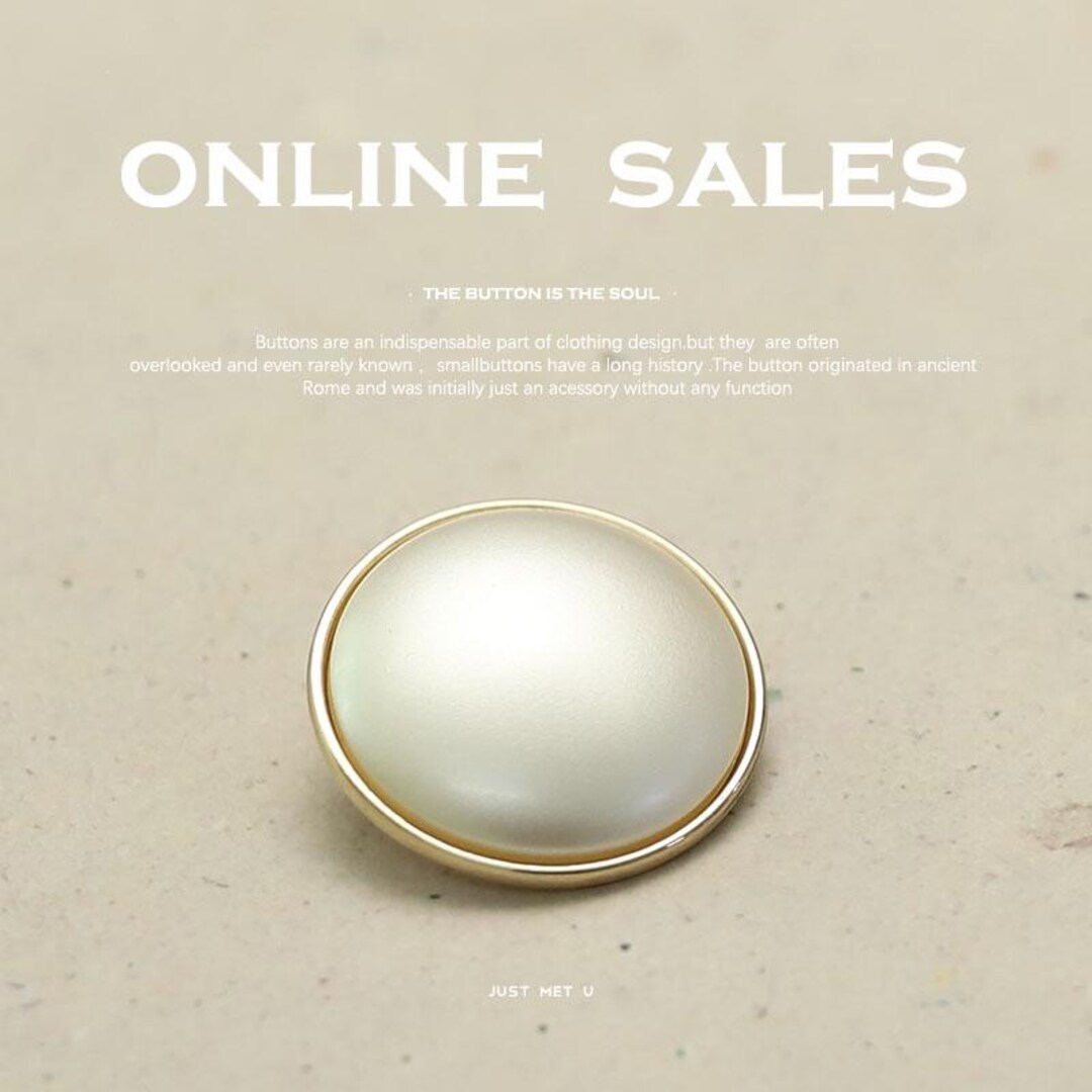 Resin & Metal Flat Buttons, DIY Crafts YS318 - Etsy