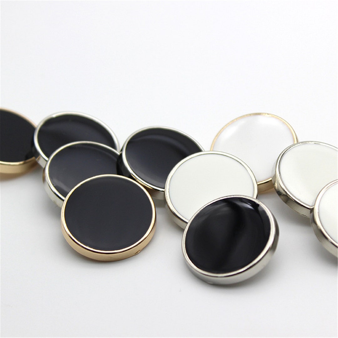10pcs Flat Gold Shank Buttons: DIY Sewing Crafts YS113 - Etsy