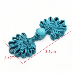 Chinese Frog Buttons: Satin Cheongsam Fasteners CB051 - Etsy