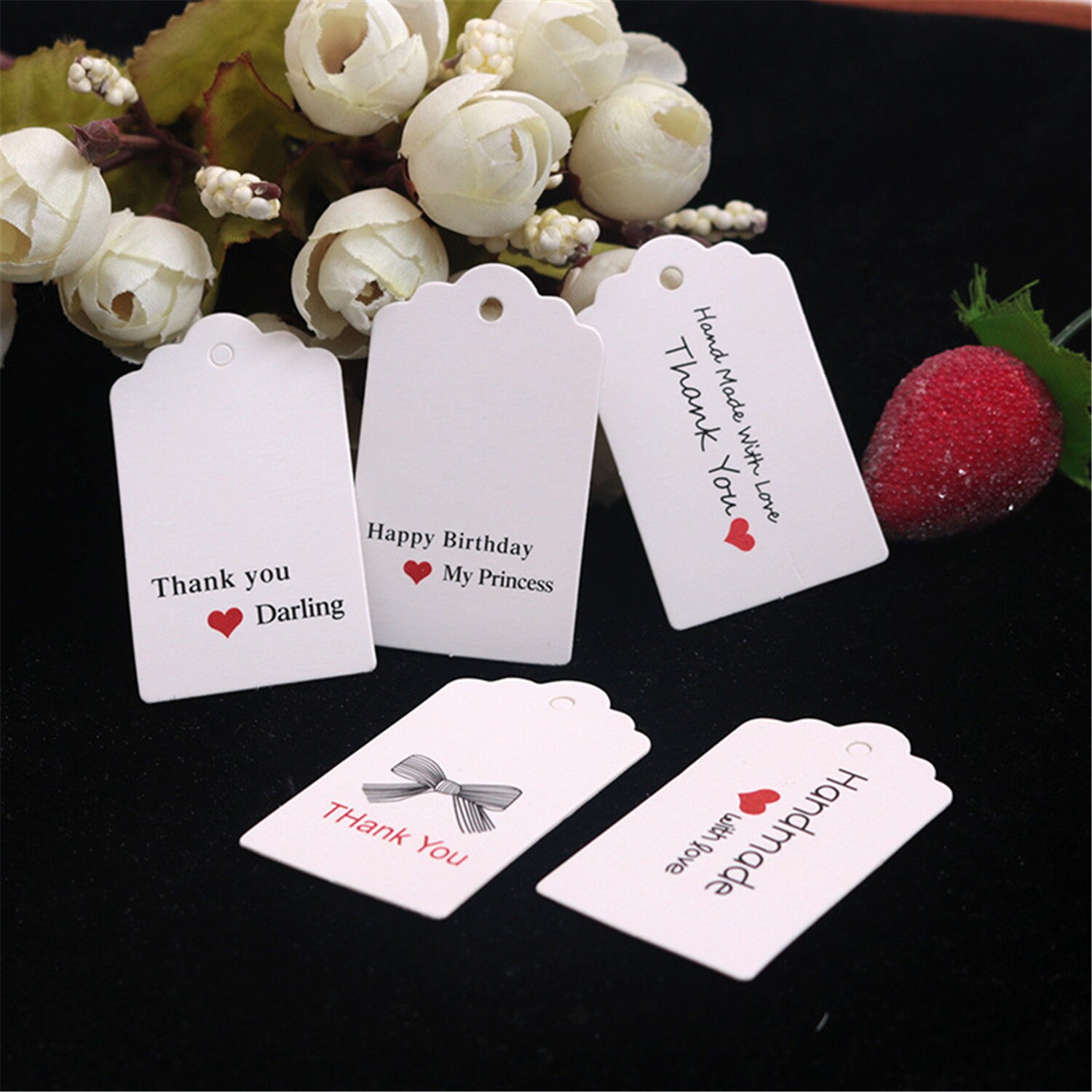 50pcs 3050mm Letter Kraft Paper Tags for Gifts Labeling | Etsy