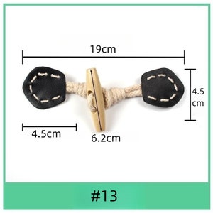 Horn Toggle Buttons: Jacket Fastening Buckle, Coat Closure CB031 - Etsy