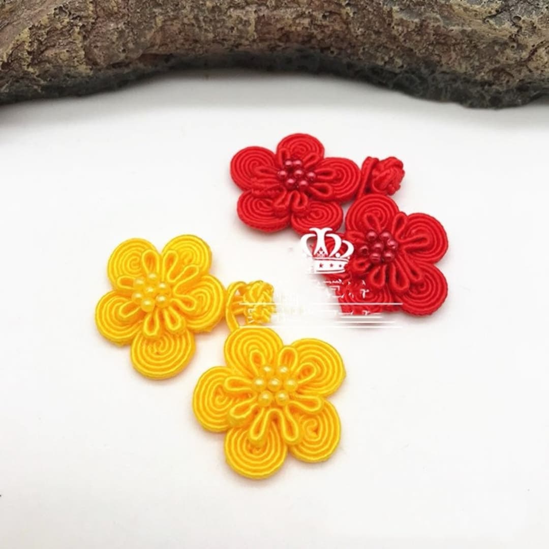 2/6/10pcs Chinese Frogs Buttons, Wine Red Fabric Buttons, Purple Shirt ...