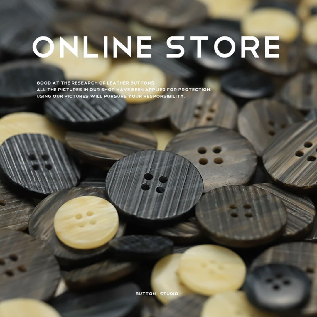 Resin Buttons: Flat Gold Shank for DIY Crafts YO1065 - Etsy