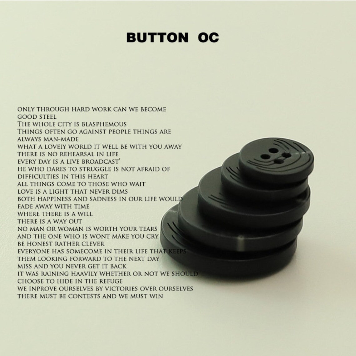 4-hole Resin Buttons: Flat Plain Sewing Buttons for DIY Crafts YO359 - Etsy
