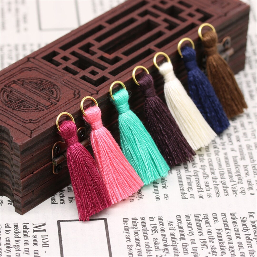 18 Color to Choose,10pcs 30mm Cotton Thread Tassel,cotton Thread Tassel ...
