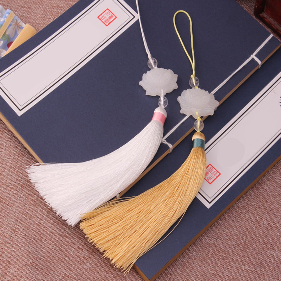 32 Color to Choose,1pc 120mm White Jade Silk Tassel ,tassel Craft,silk ...