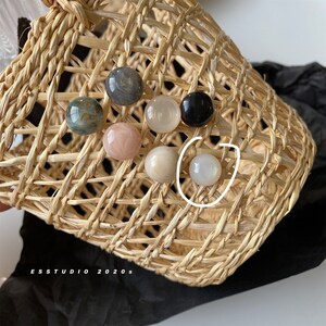 2/6/10/20pcs 11.5-25mm Metal Buttons, Faux Opal Buttons for Shirt ...