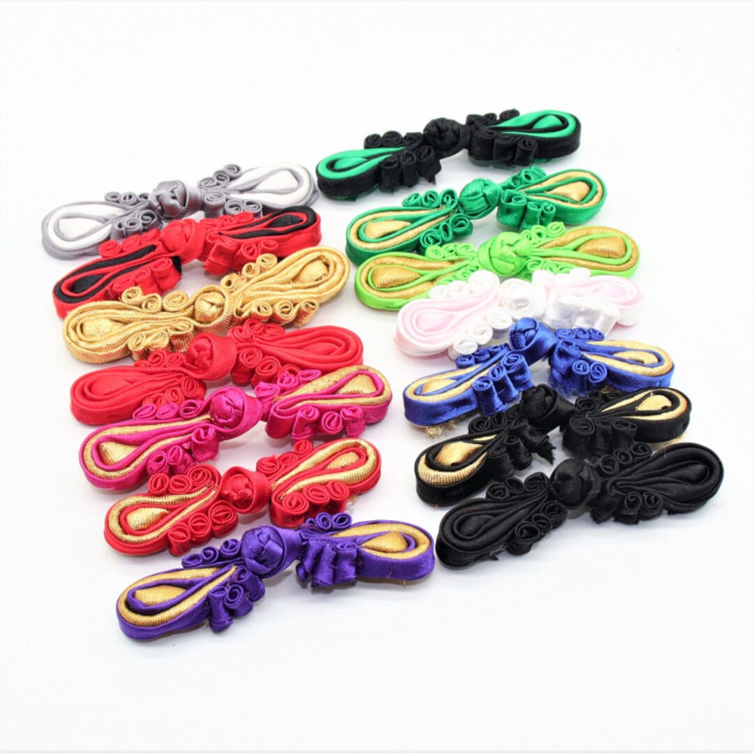 2pcs 70mm Chinese Cheongsam Buttons, Fabric Cheongsam Buttons, Shirt ...