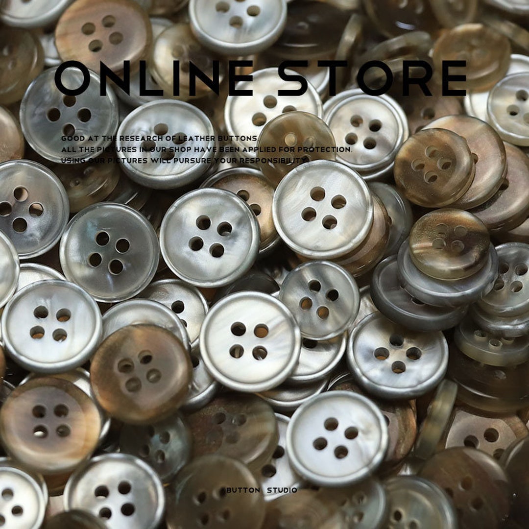 Resin Buttons: Flat 4-hole Plain Plane for DIY Crafts - Etsy