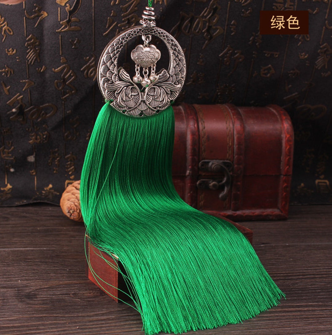 1pc 250mm Longevity Lock Long Silk Tassel ,Tassel Craft,Silk Tassel ...