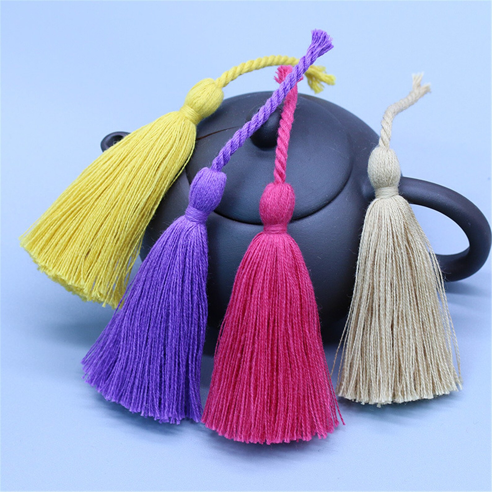 75mm Cotton Thread TasselCotton Thread Tassel | Etsy