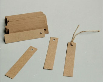 50pcs 3050mm Kraft Paper Tags for Gifts Labeling Sales Tags - Etsy