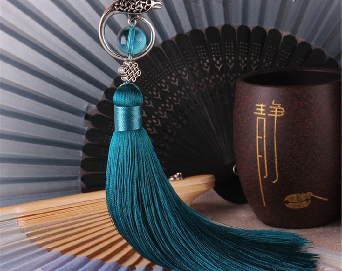 32 Color to Choose1pc 120mm White Jade Silk Tassel tassel - Etsy