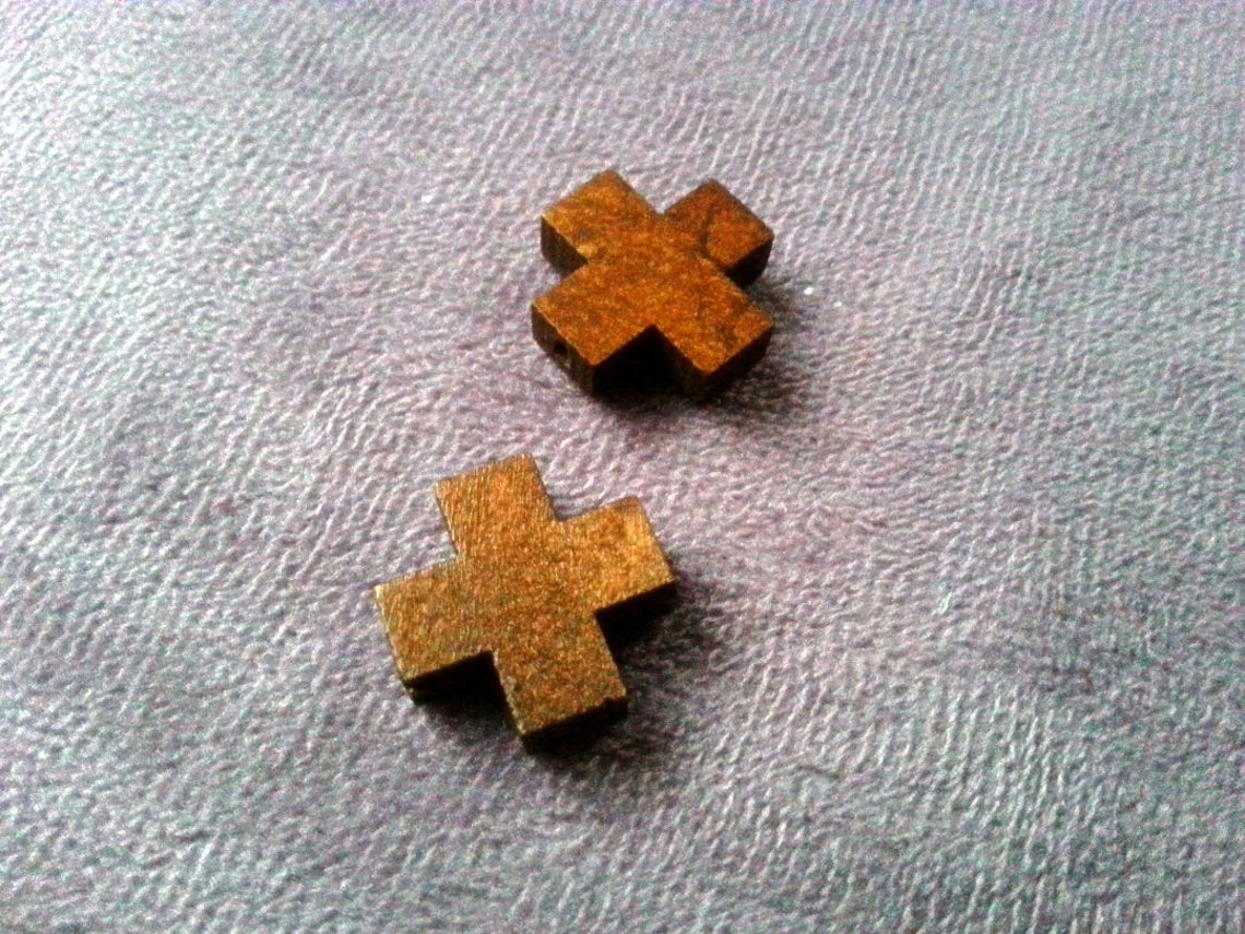 10PCS 1515MM Cross Wood Chips Pendantunfinished Cross | Etsy