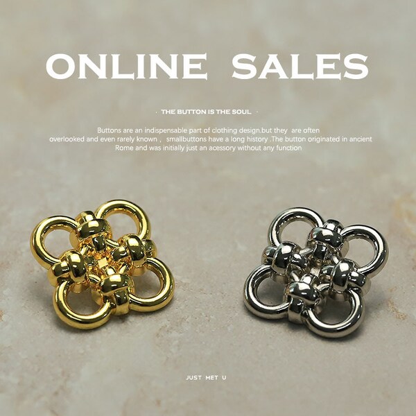 Chinese Knot Buttons - Etsy