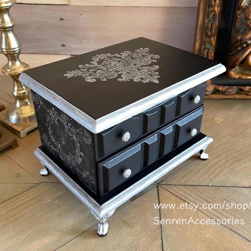 Gothic Jewelry Box - Etsy