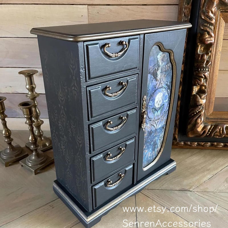 Gothic Jewelry Box - Etsy