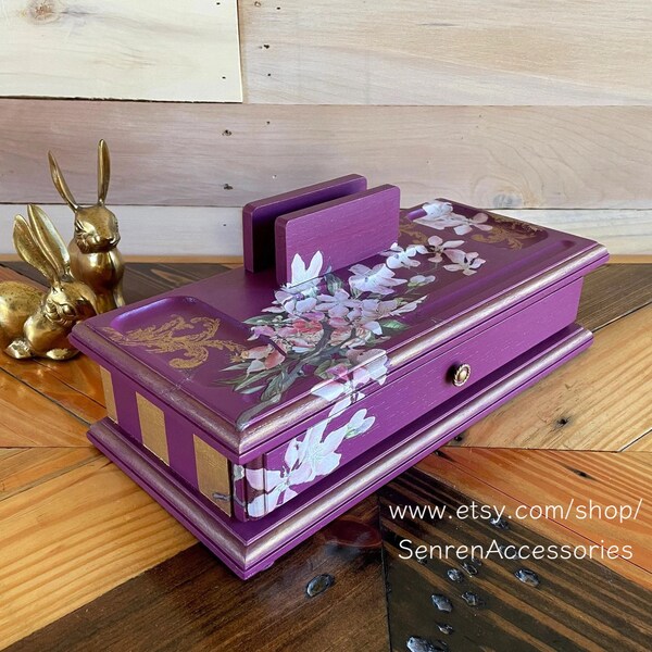 Hand Painted Jewelry Box - Etsy