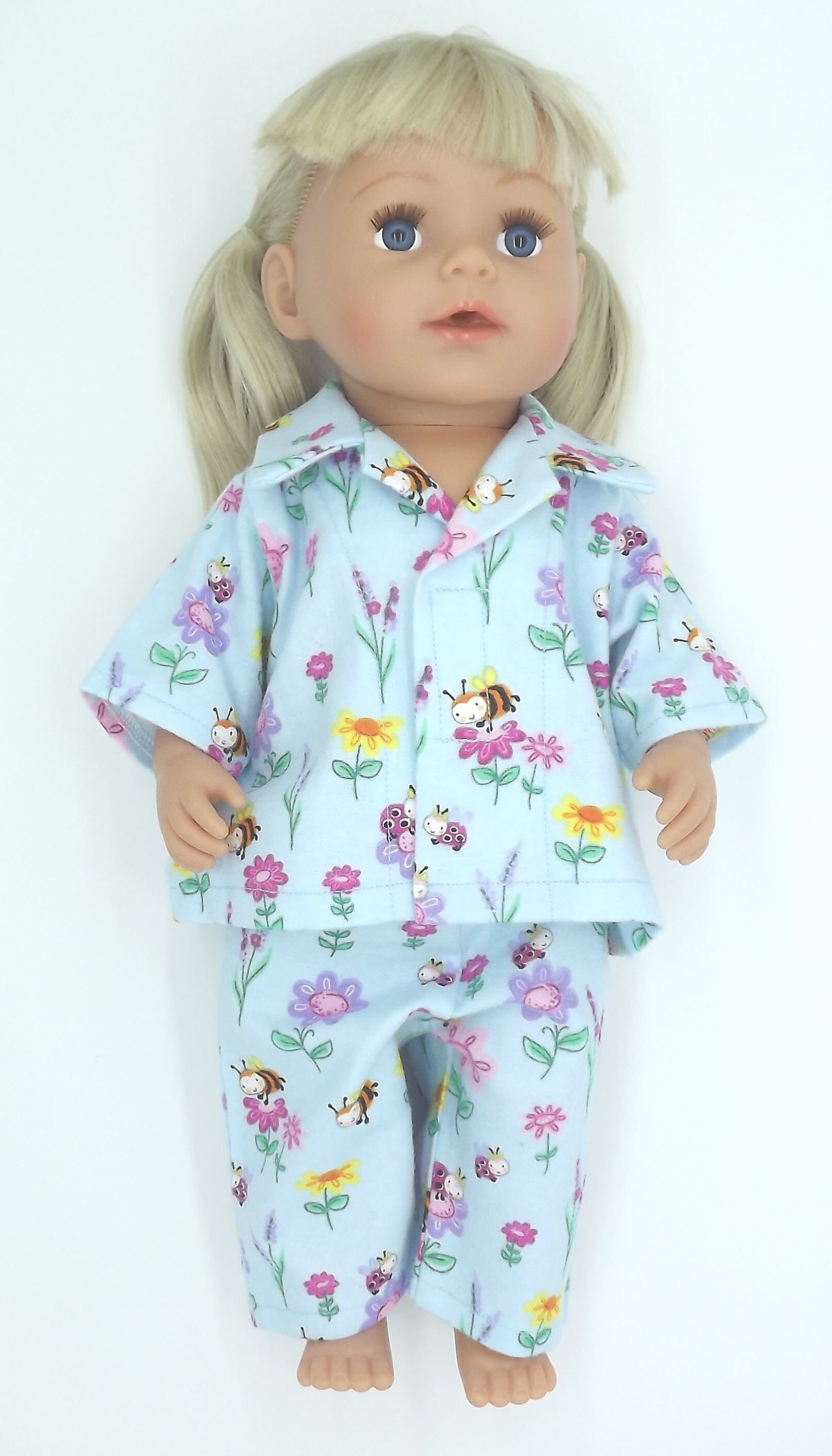 DOLLS CLOTHES PATTERN | Pyjamas to Fit Baby Born / Baby Born Sister ...