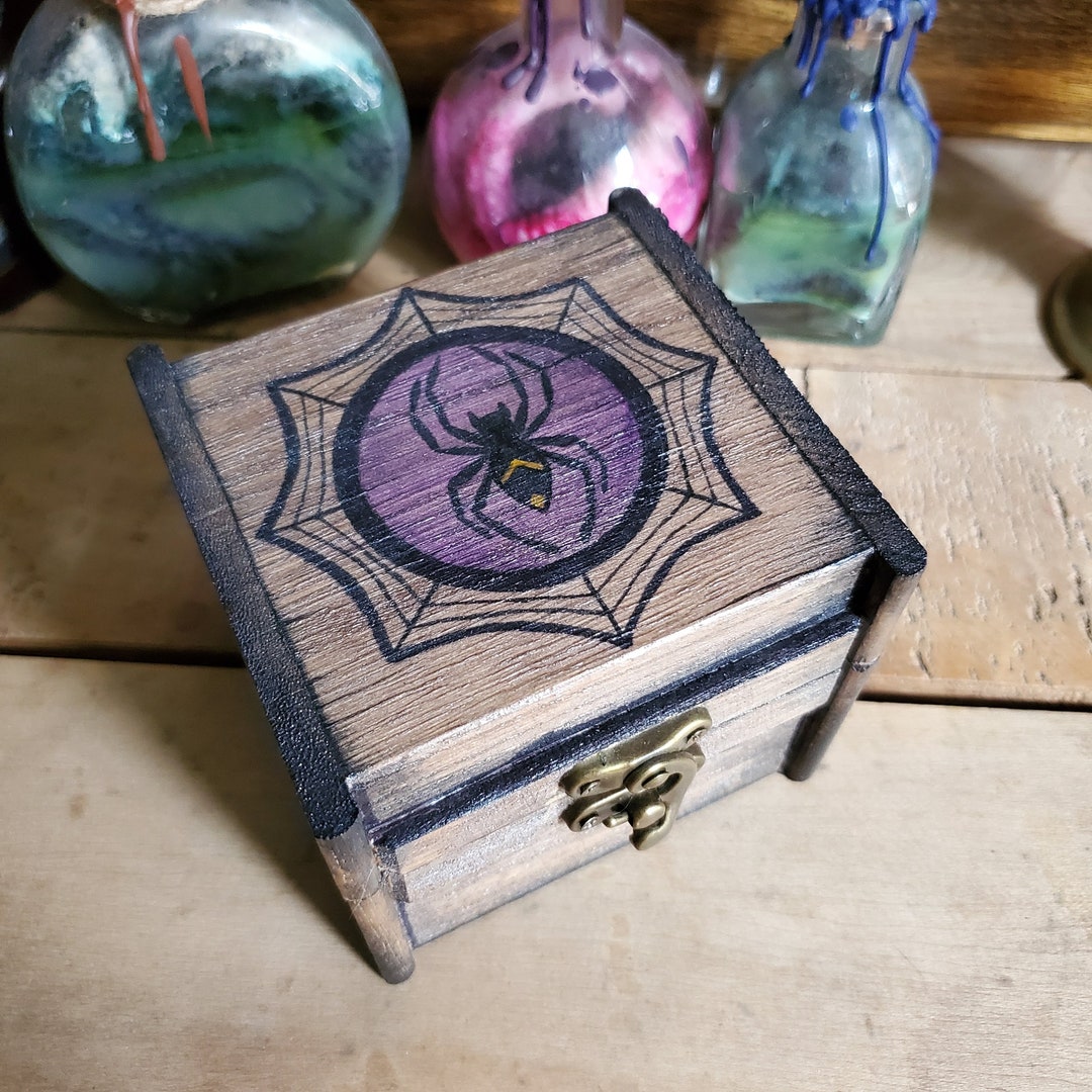 Witches Stash Box, Witchcore, Dark Cottagecore - Etsy