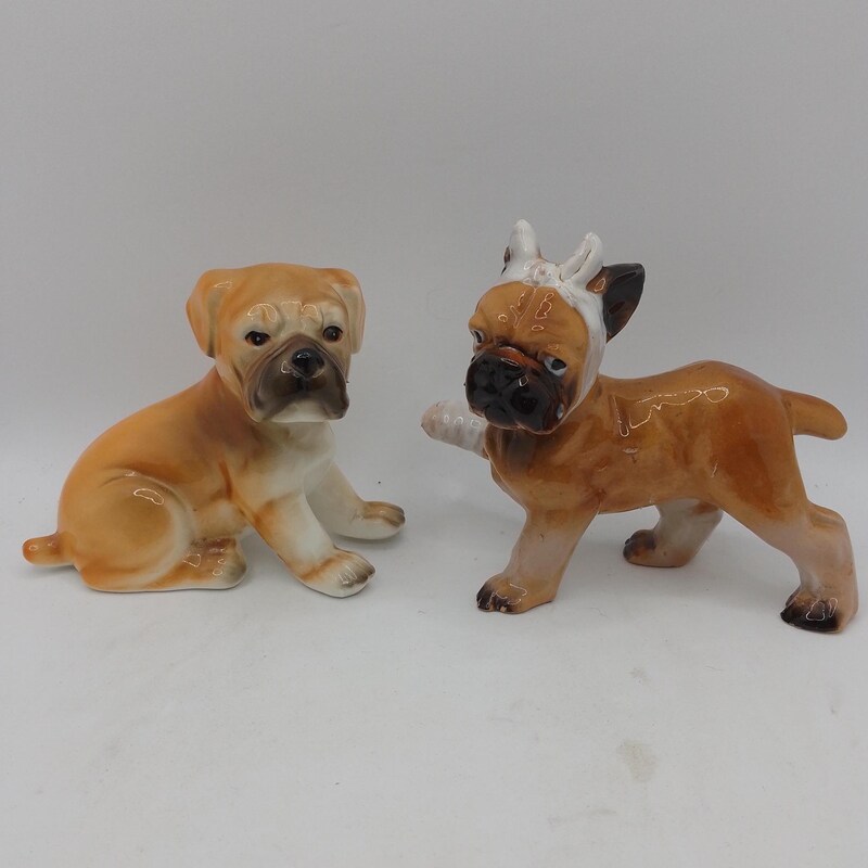 Kitsch Dog Figurine - Etsy
