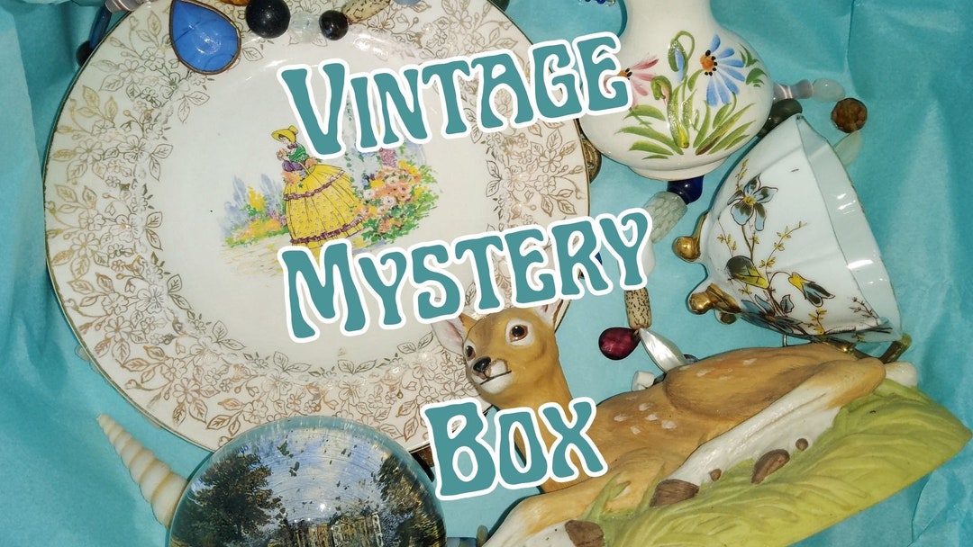 Vintage Cottagecore Mystery Box, Antique Mystery Box, Teacups and China ...