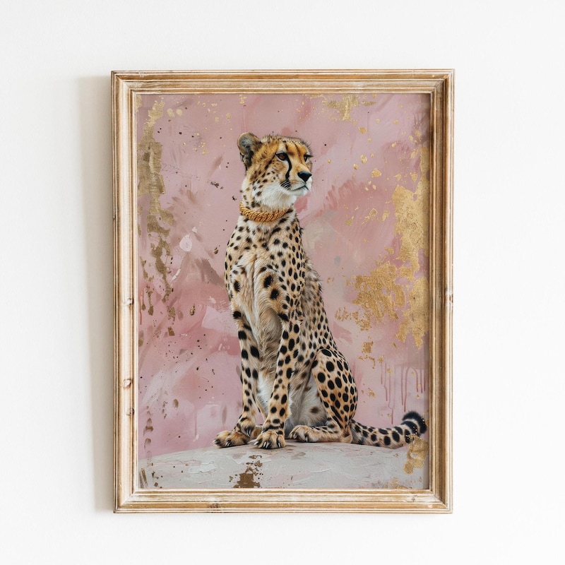 Cheetah Office Decor - Etsy