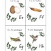 Nature Themed Alphabet Posters & Flash Cards - Etsy