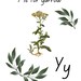 Nature Themed Alphabet Posters & Flash Cards - Etsy