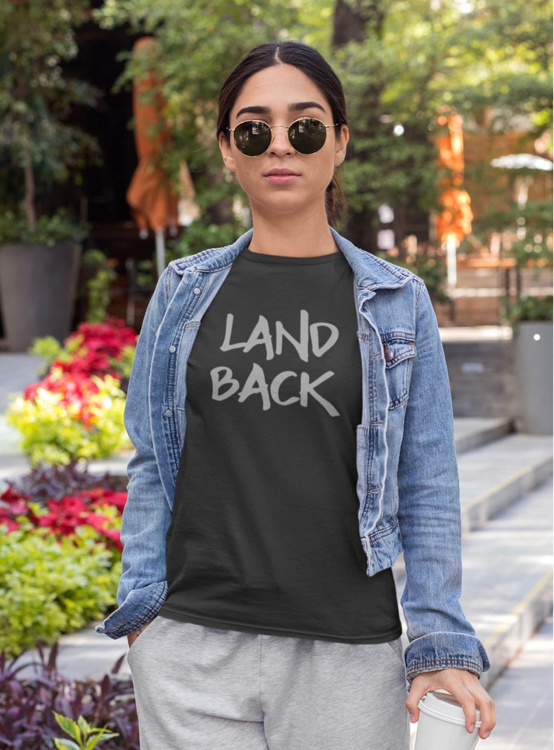 Land Back Native American T-shirt, Reservation Life, American Indian ...