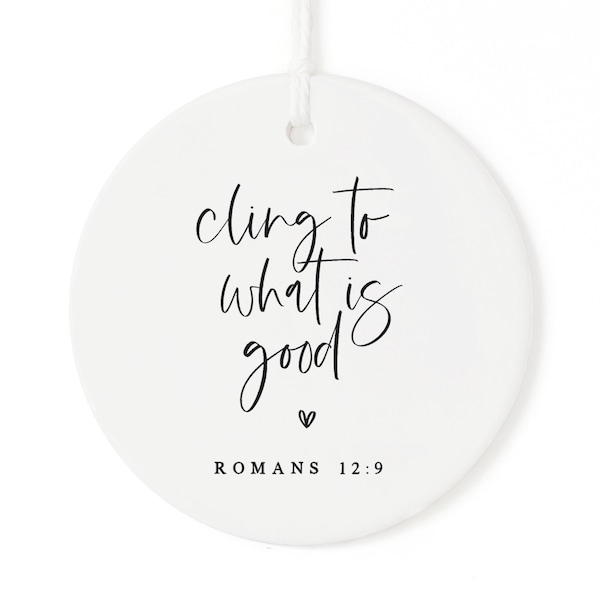 Bible Verse Ornament - Etsy