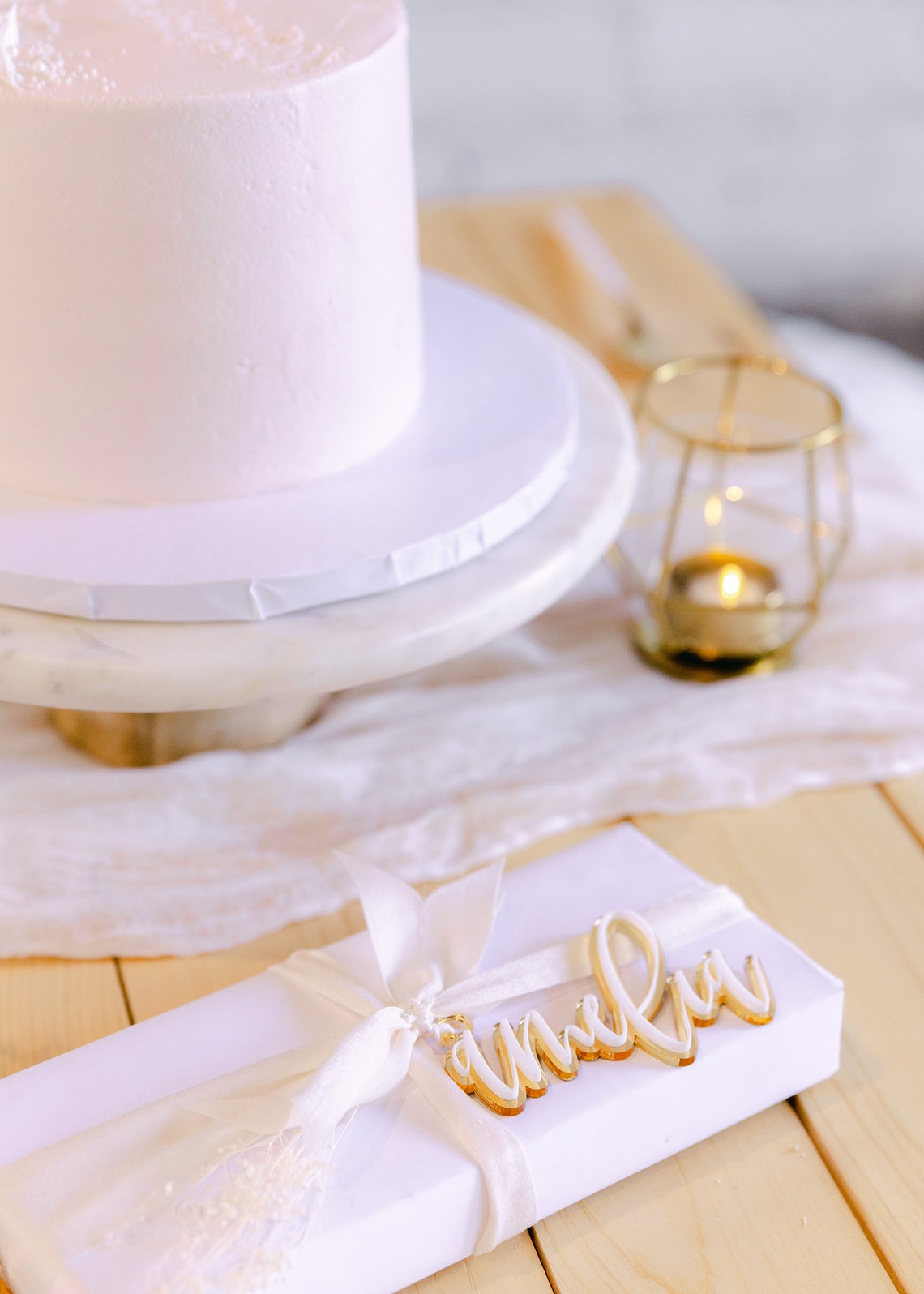 Personalized Name Gift Basket Gift Tag Acrylic Gift Tag Gift - Etsy